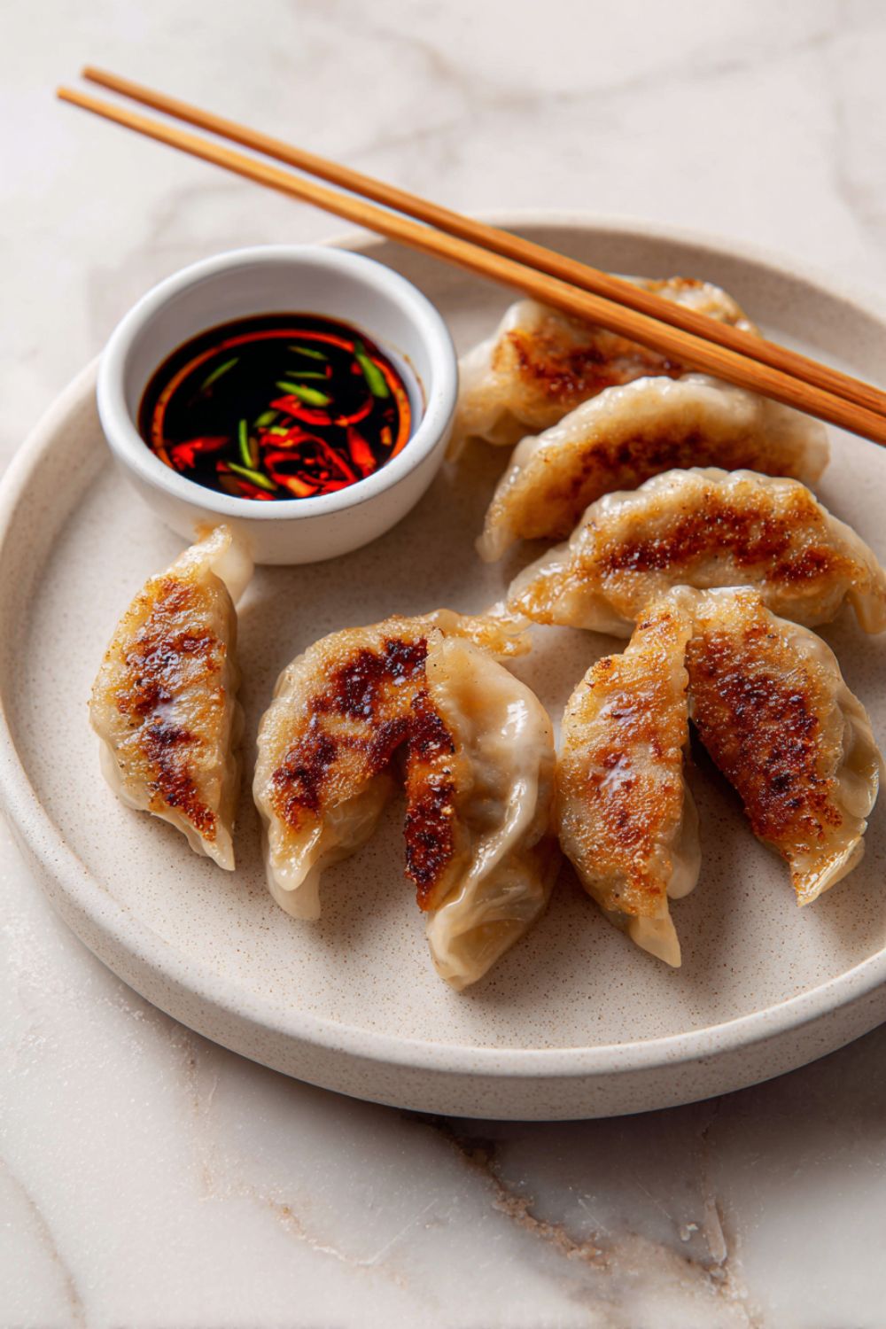 Chicken Pot Stickers Recipe - Lulu's Copycats