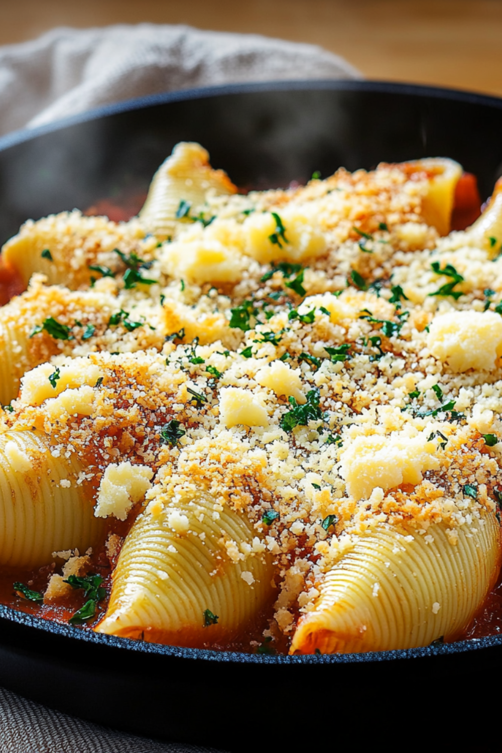 Giant Cheese Stuffed Shells – Easy Olive Garden Copycat - Lulu's Copycats