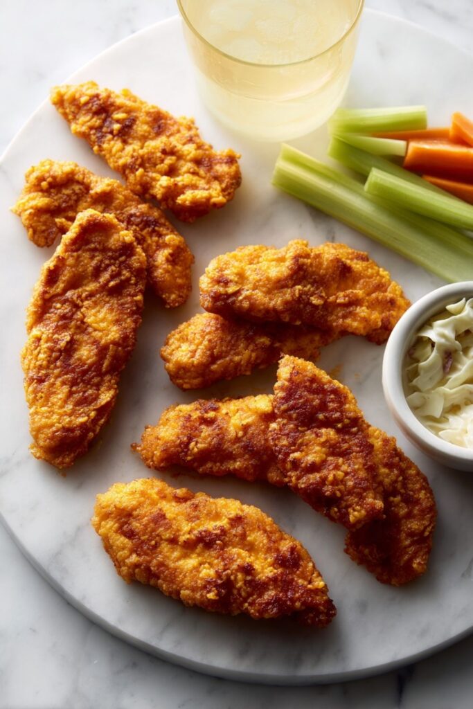 Buffalo Chicken Strips Recipe - Lulu's Copycats