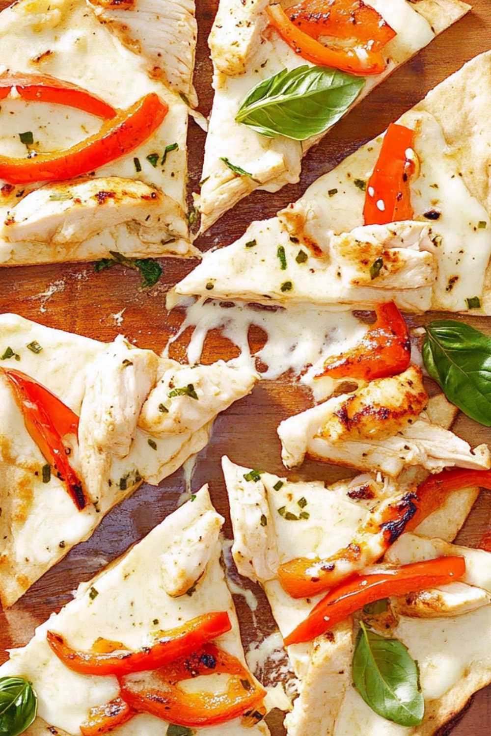 Grilled Chicken Flatbread – Easy Olive Garden Copycat - Lulu's Copycats