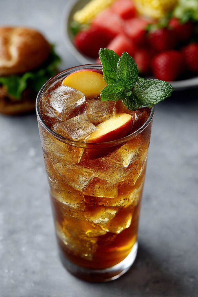 Peach Iced Tea Recipe - Lulu's Copycats