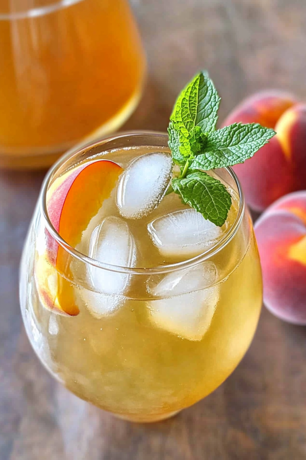 Peach Iced Tea – Easy Olive Garden Copycat - Lulu's Copycats