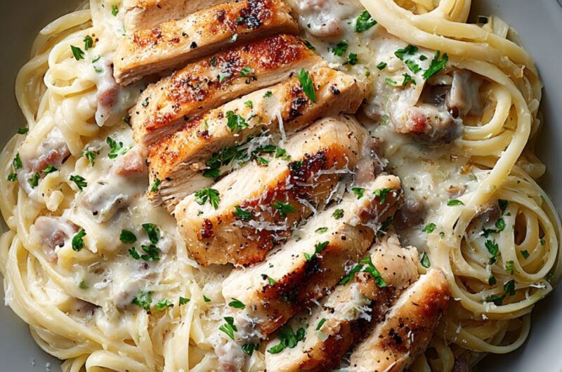 Chicken Riesling Recipe - Lulu's Copycats