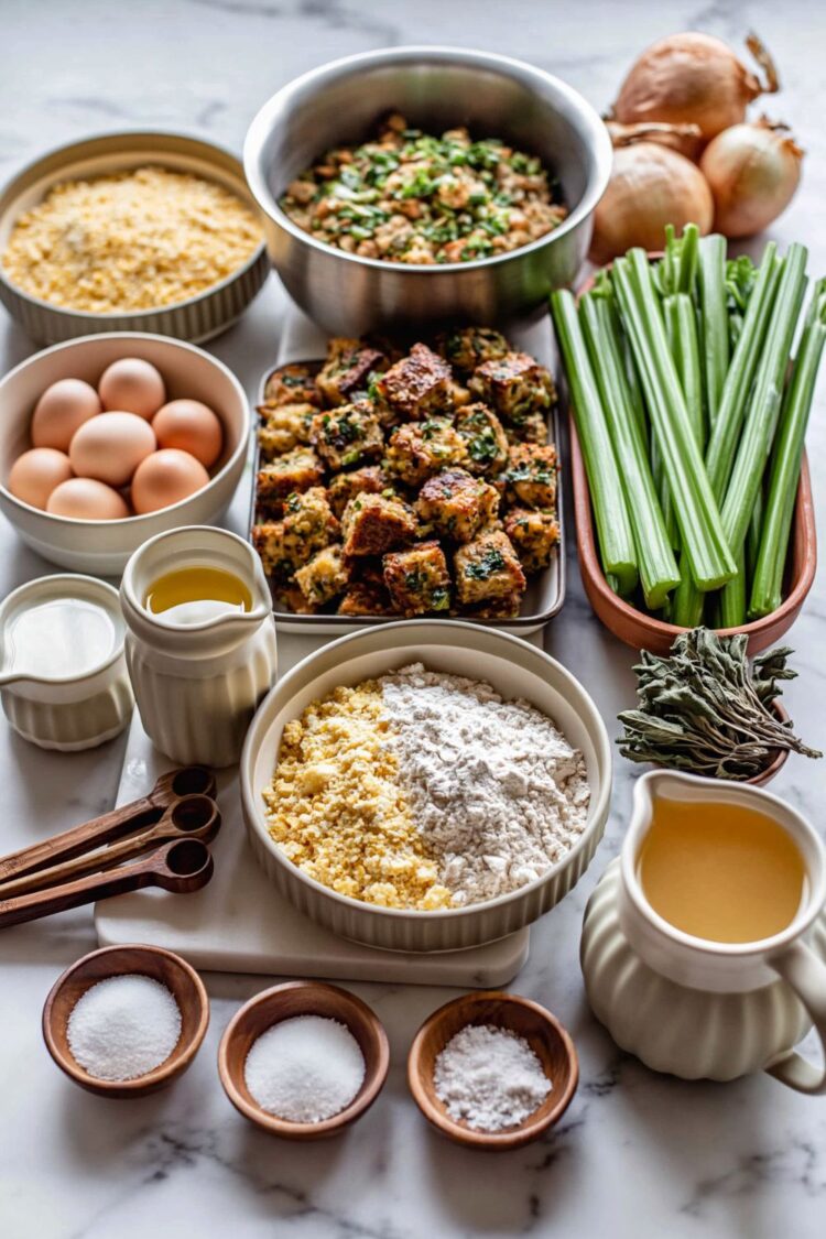 Cracker Barrel Cornbread Dressing Recipe - Lulu's Copycats