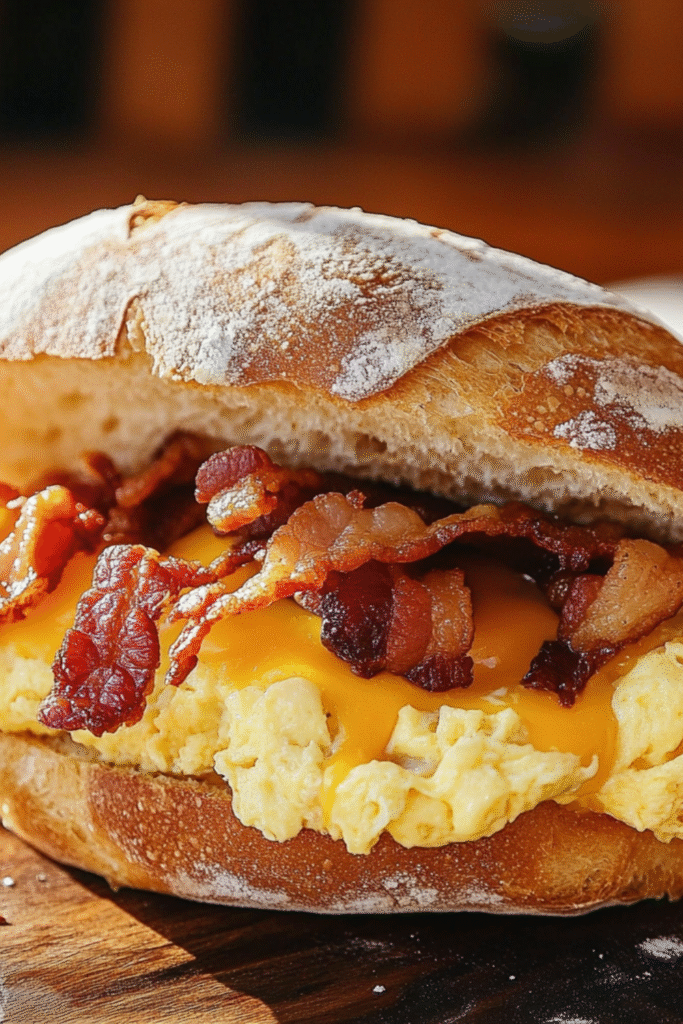 Bacon Gouda Sandwich– Easy Starbucks Copycat - Lulu's Copycats