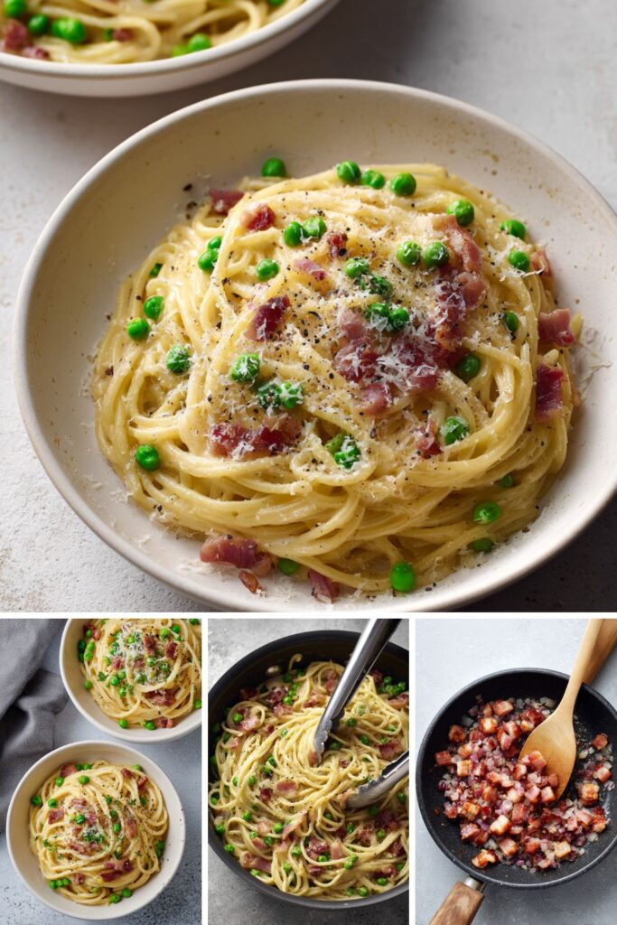 Pasta Carbonara Recipe - Lulu's Copycats