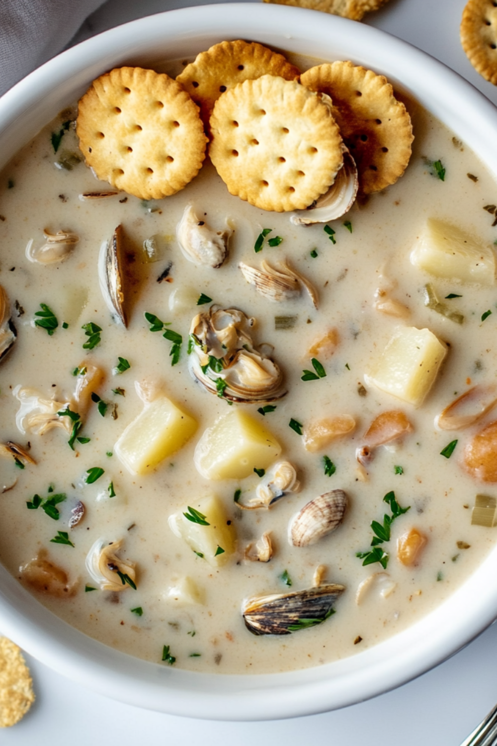 Clam Chowder– Easy Outback Steakhouse Copycat - Lulu's Copycats