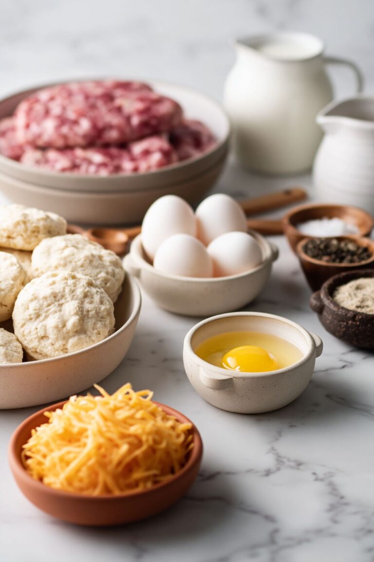 Cracker Barrel Biscuits and Gravy Casserole Recipe - Lulu's Copycats