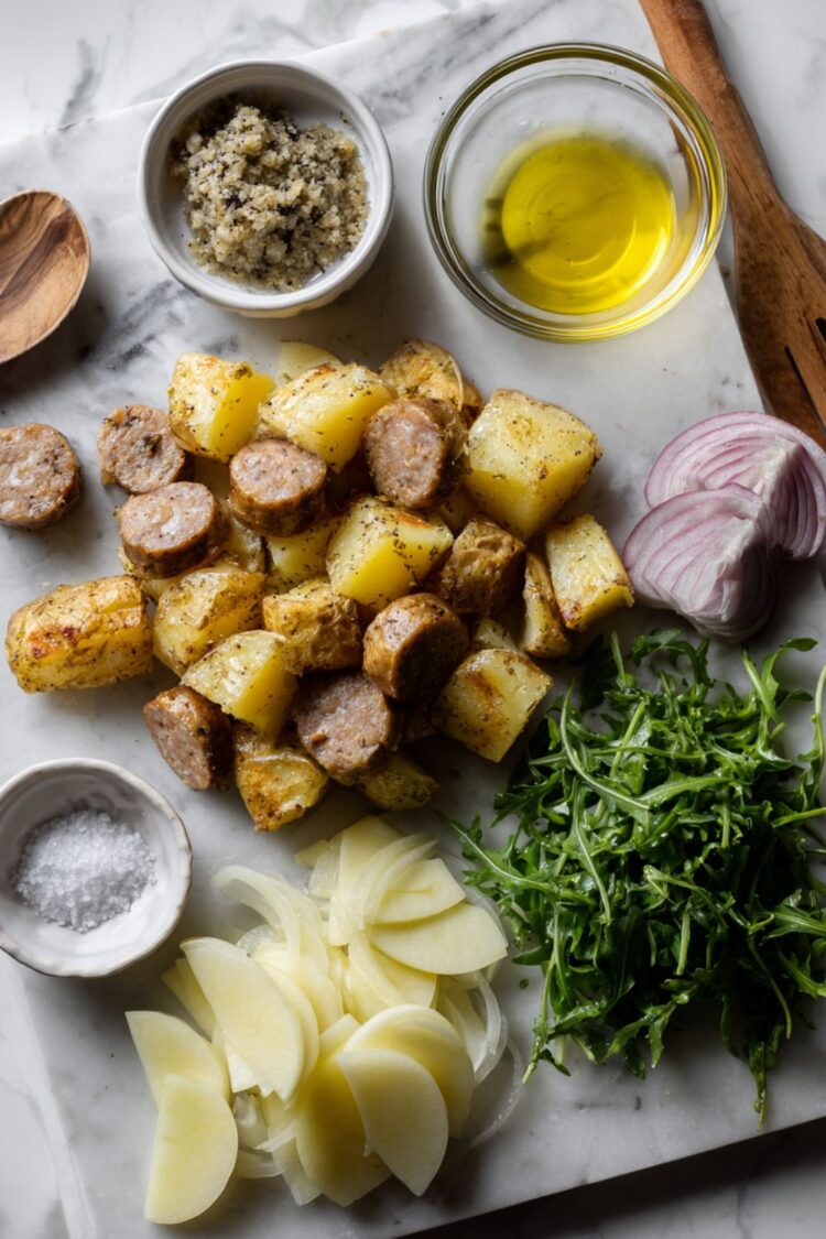 Skillet Hash with Sausage and Apples Recipe - Lulu's Copycats