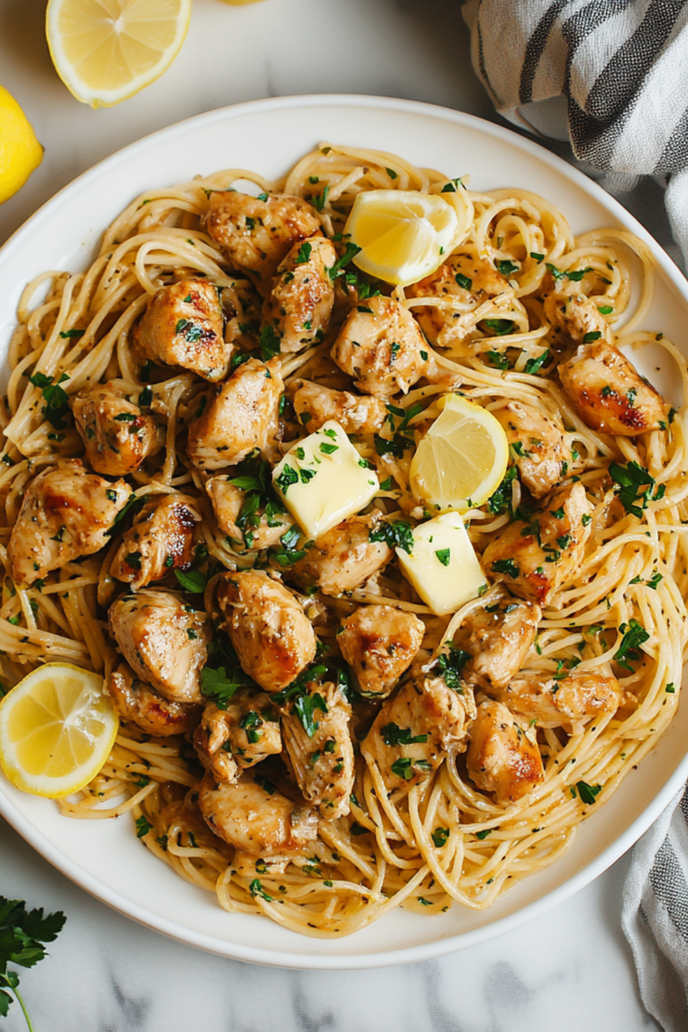 Chicken Scampi – Easy Cheesecake Factory Copycat - Lulu's Copycats
