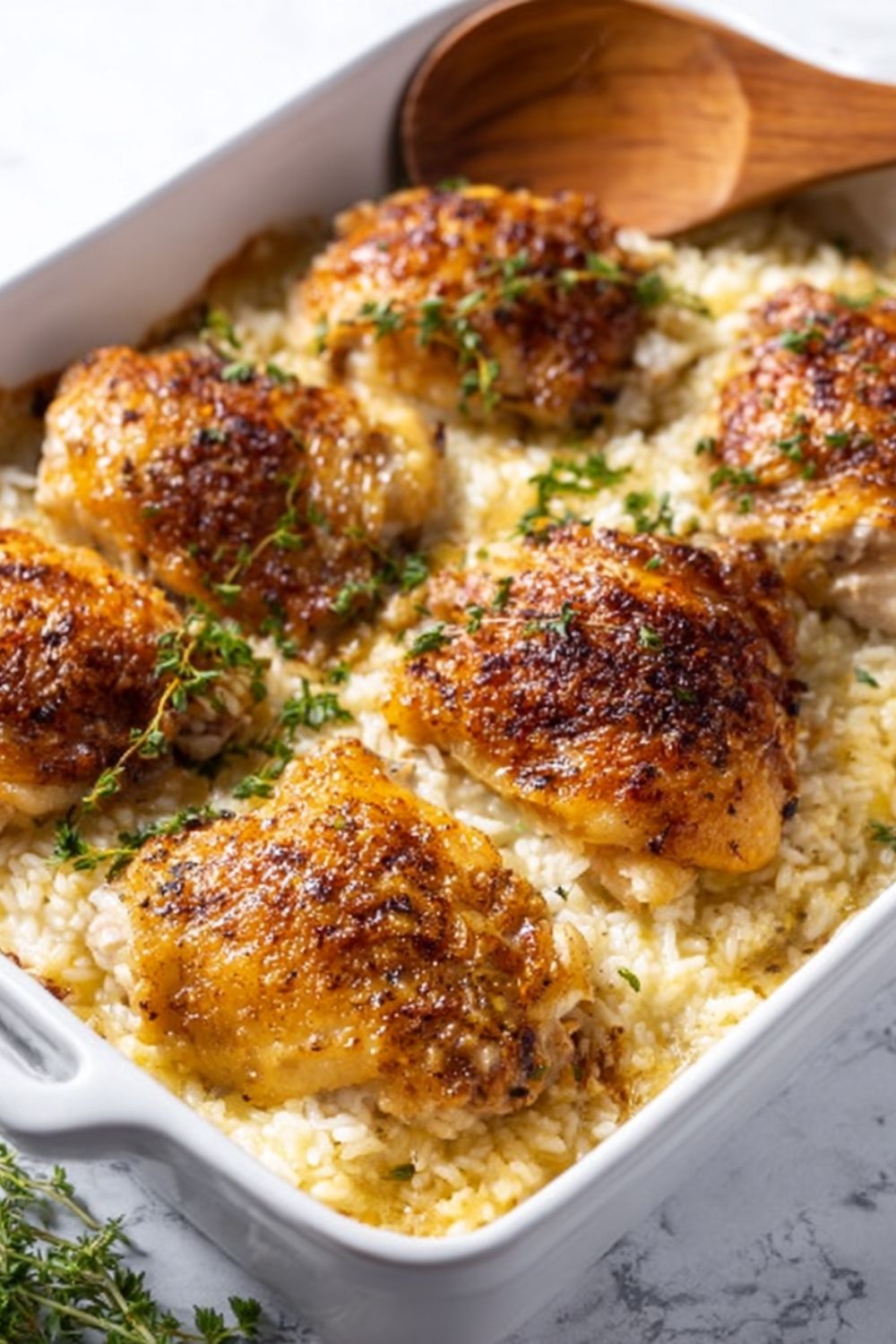 Buttermilk Chicken and Rice Casserole Recipe - Lulu's Copycats