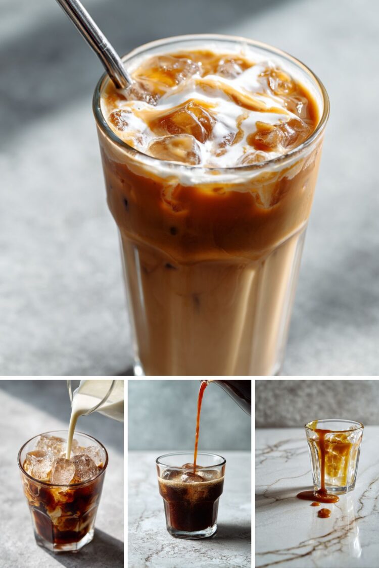 Caramel Iced Coffee Recipe - Lulu's Copycats