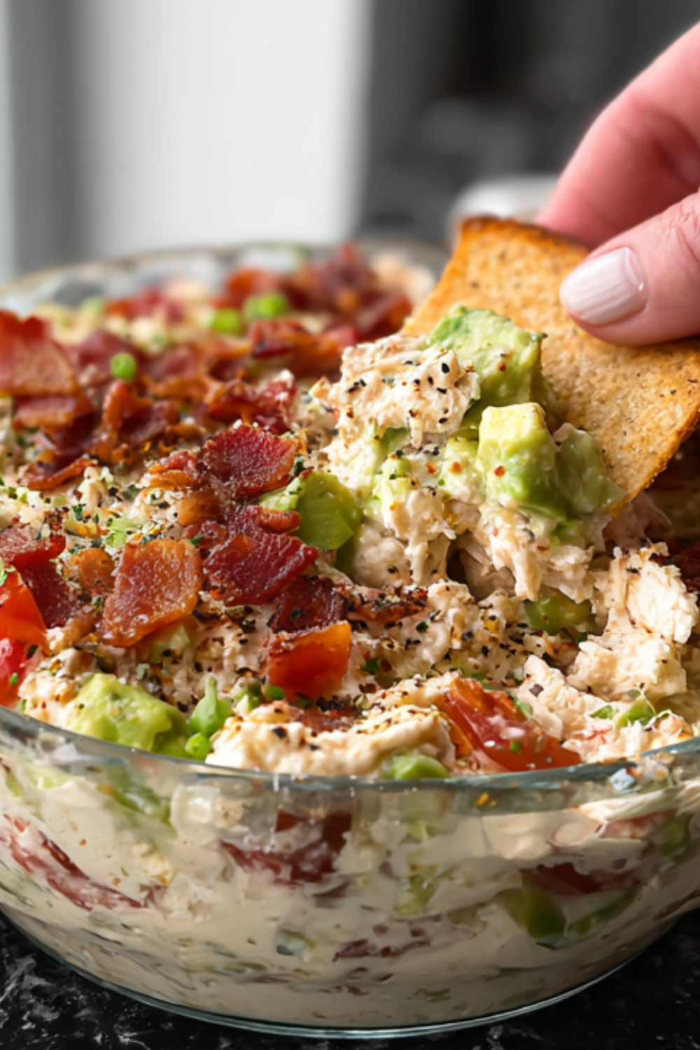 Chicken BLT Salad Recipe - Lulu's Copycats