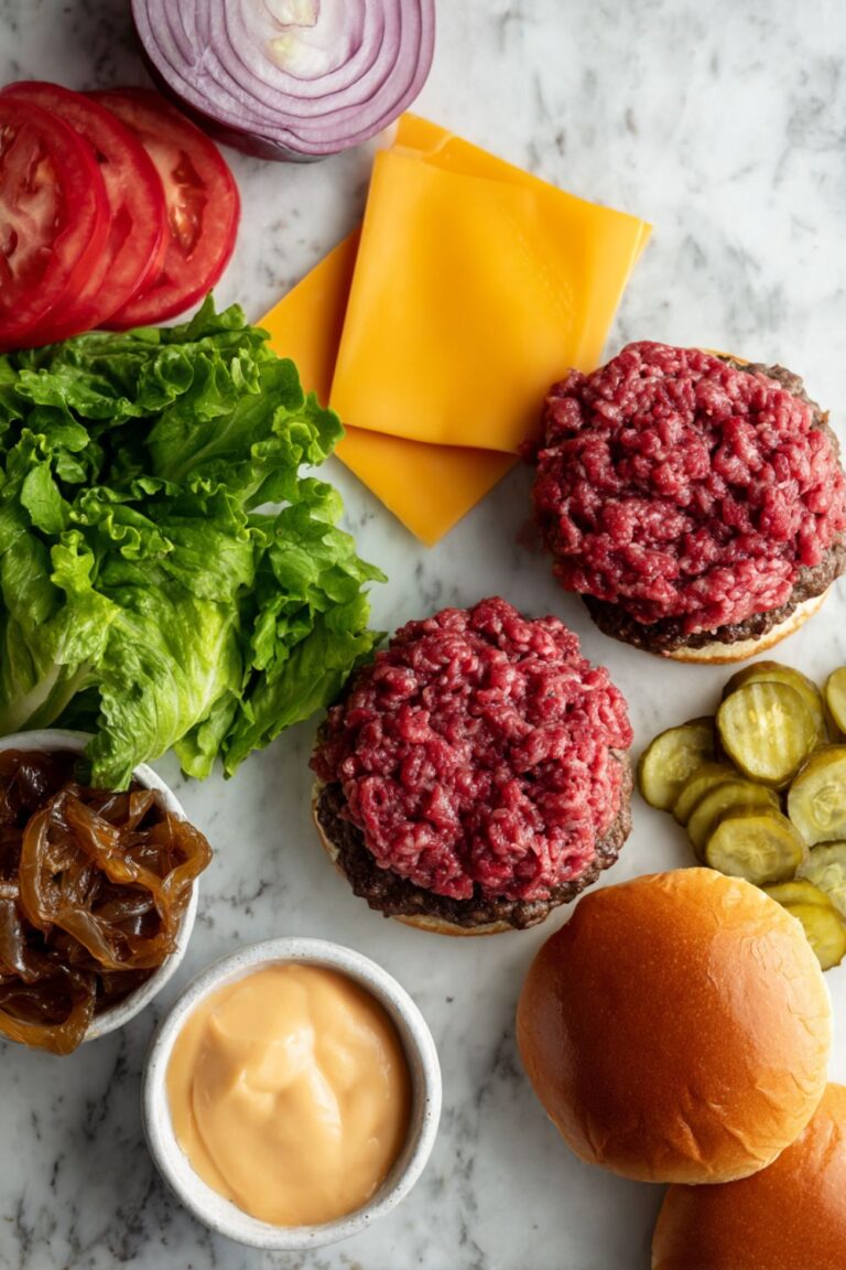Classic Cheeseburger Recipe - Lulu's Copycats