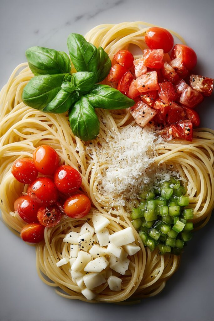Tomato Basil Pasta Recipe - Lulu's Copycats
