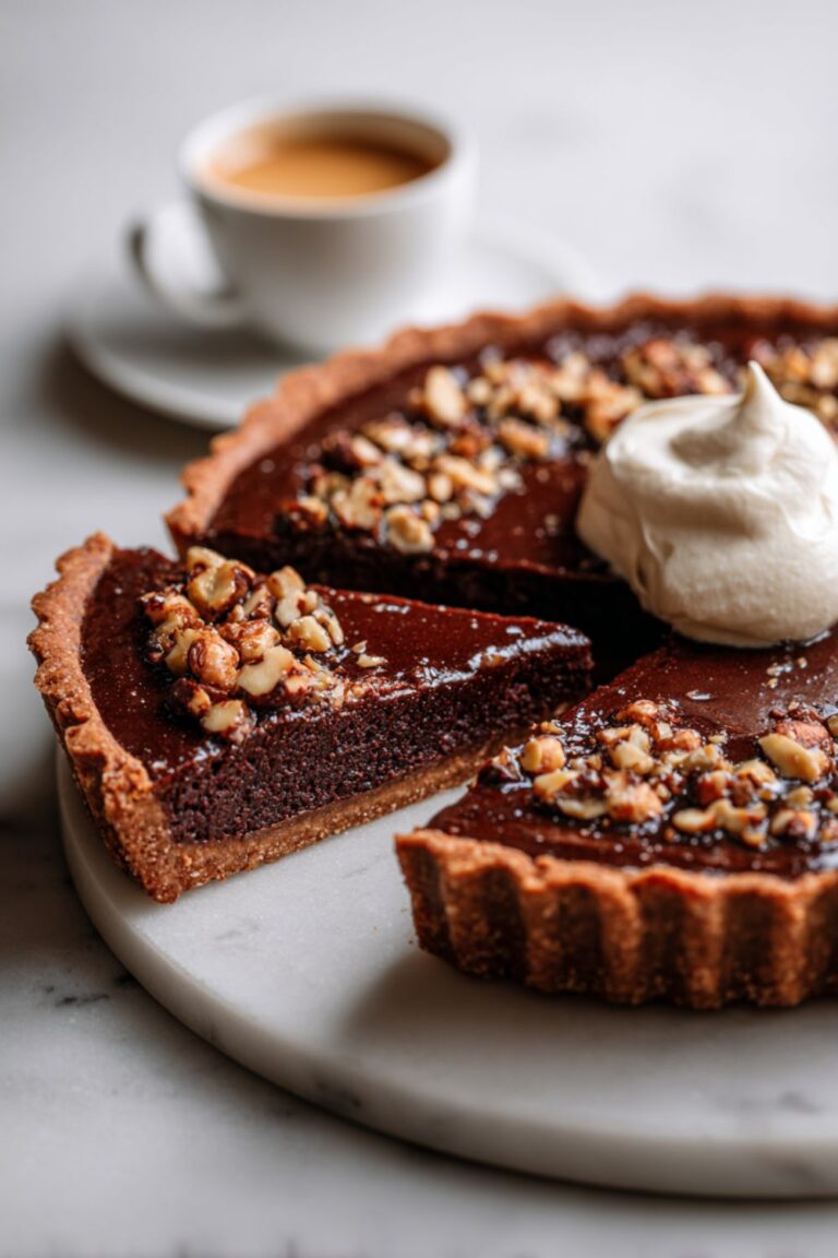 Chocolate Hazelnut Pie Recipe - Lulu's Copycats