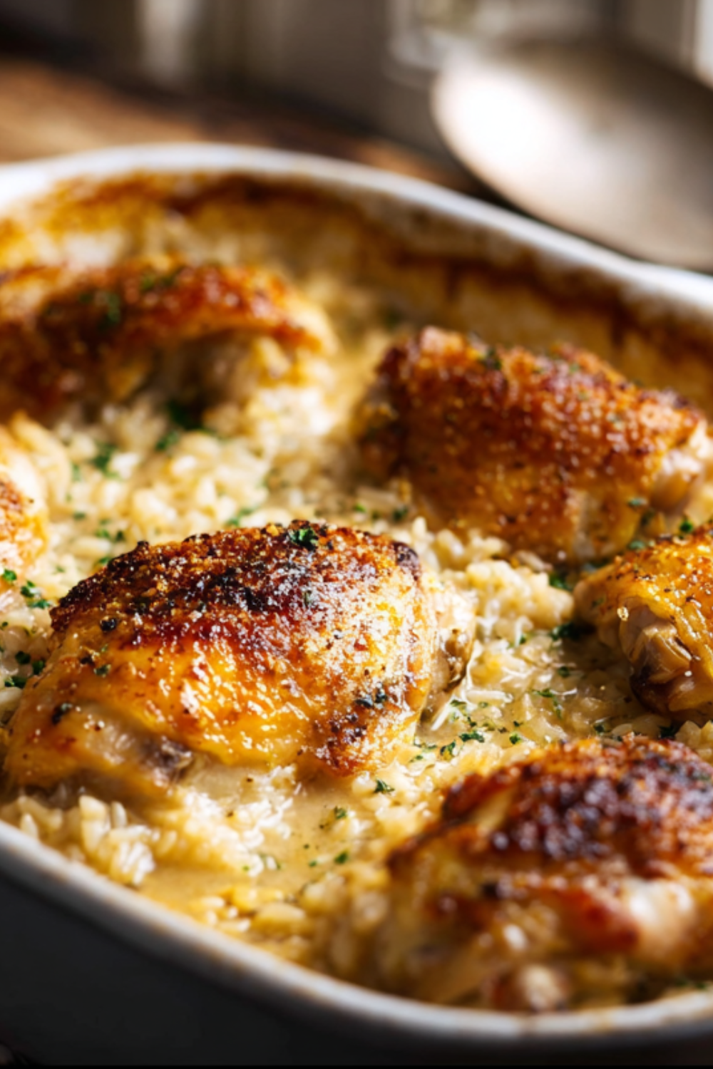 Buttermilk Chicken and Rice Casserole Recipe - Lulu's Copycats