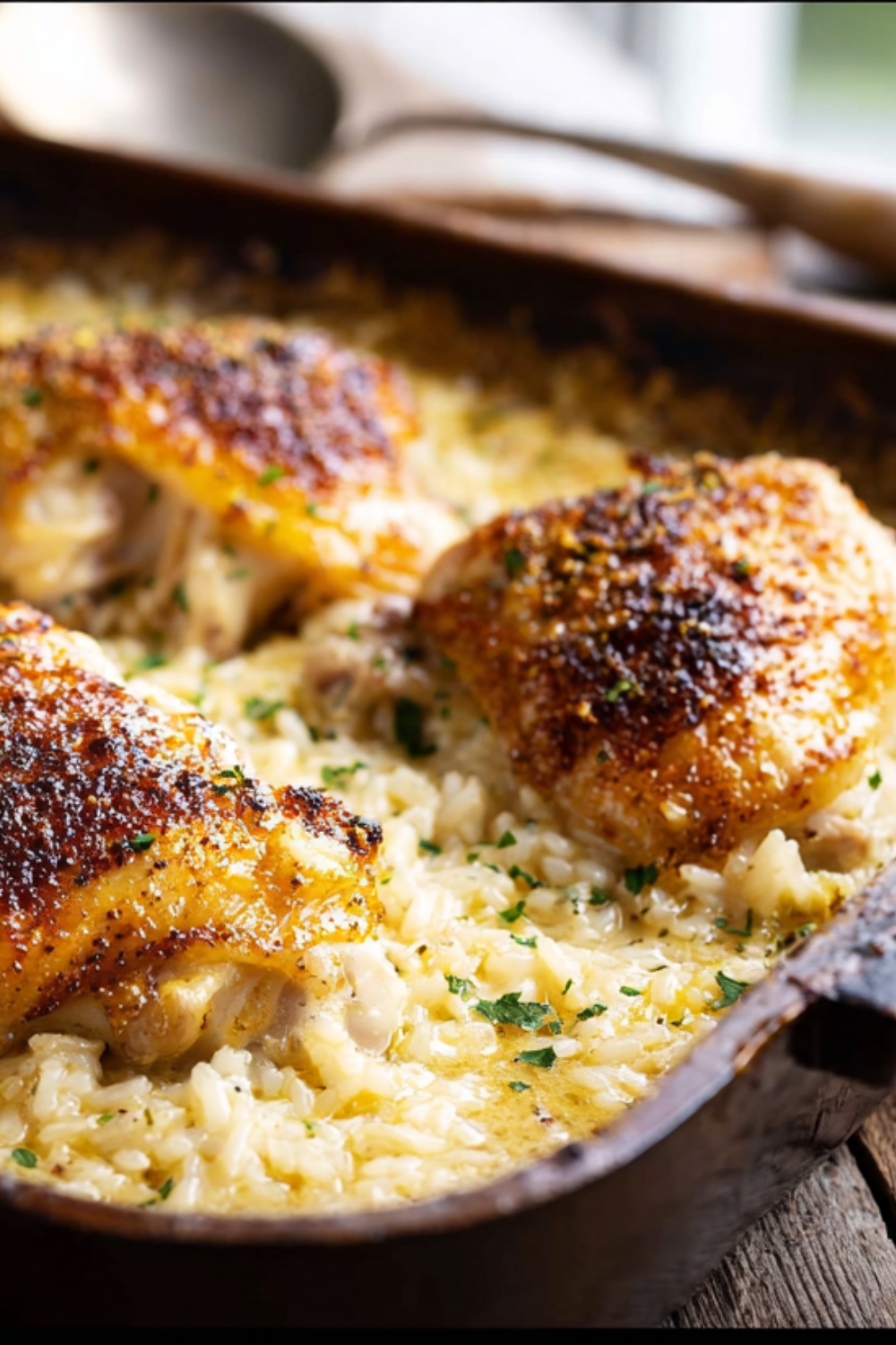 Buttermilk Chicken and Rice Casserole Recipe - Lulu's Copycats