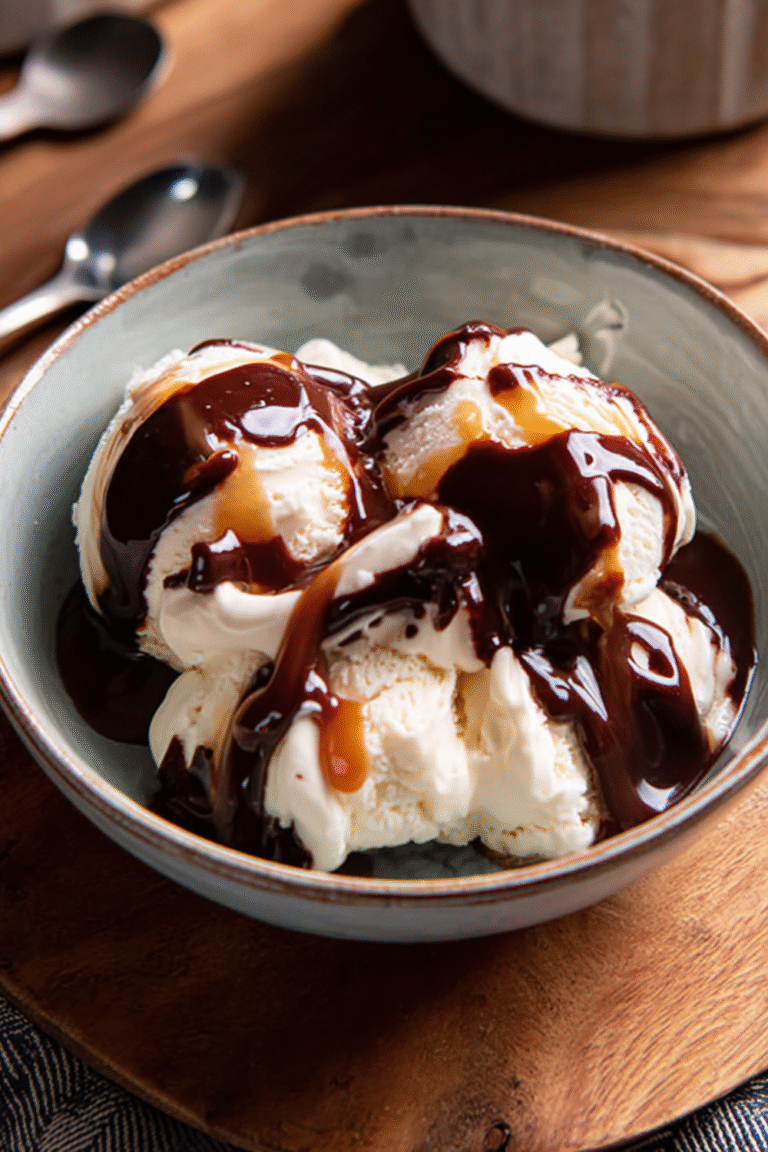 Chocolate Caramel Sundae Recipe - Lulu's Copycats