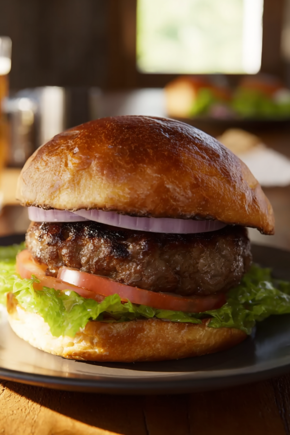 Classic Burger Recipe - Lulu's Copycats