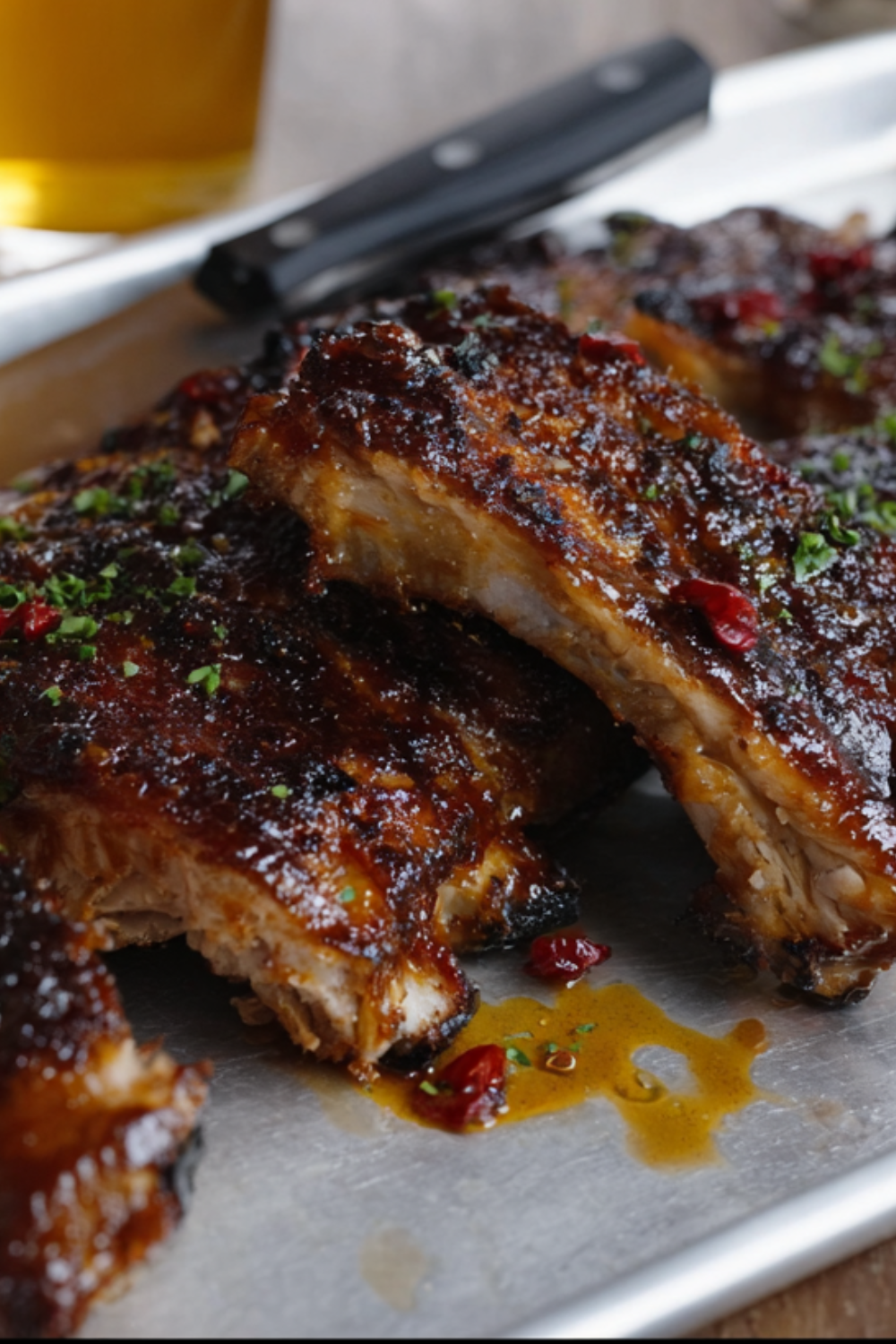 Smoky Chipotle BBQ Ribs Recipe - Lulu's Copycats