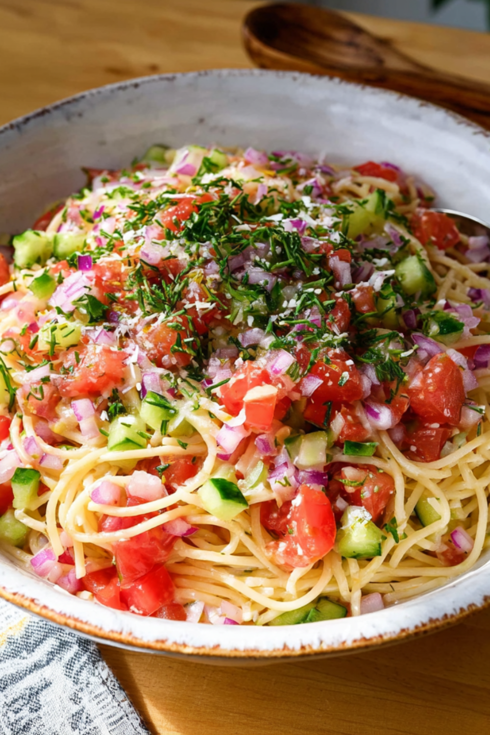 Spaghetti Salad Recipe - Lulu's Copycats