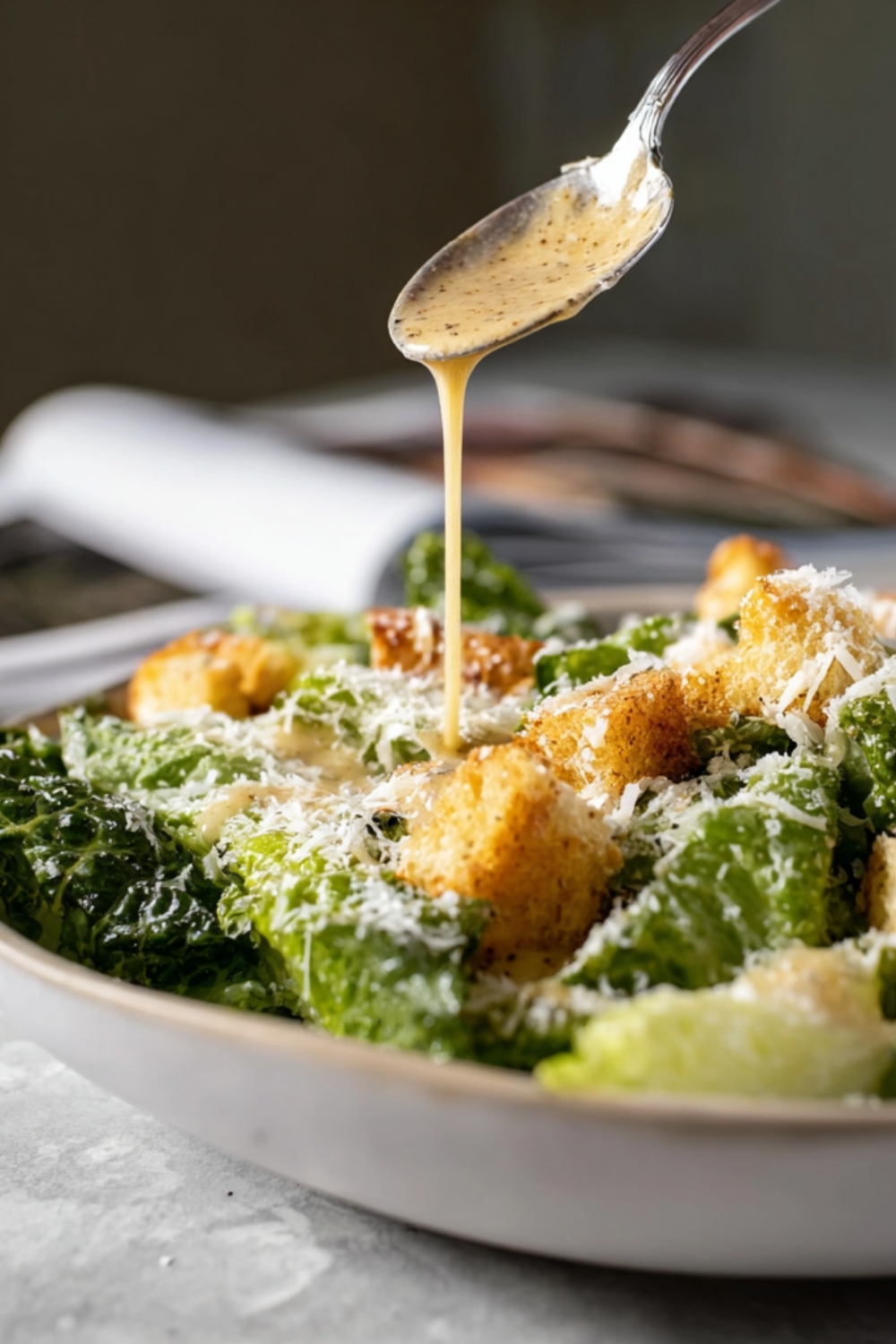 Steak House Caesar Salad Recipe - Lulu's Copycats