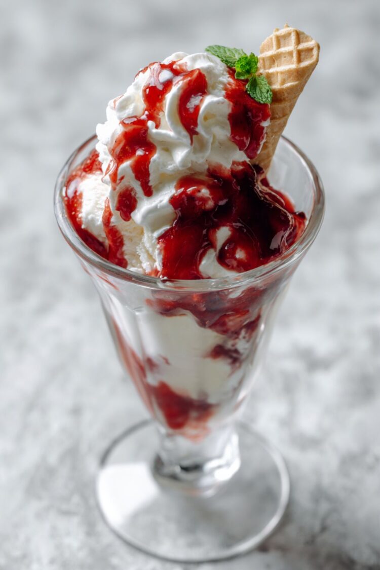 Strawberry Sundae Recipe - Lulu's Copycats