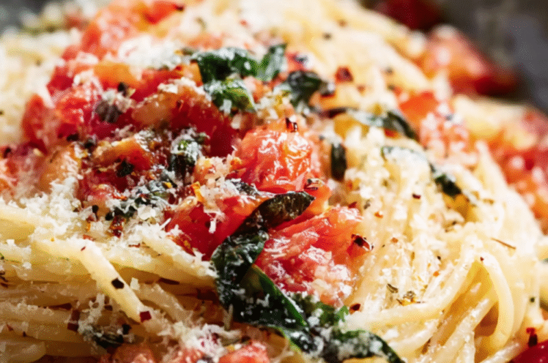 Tomato Basil Pasta Recipe - Lulu's Copycats