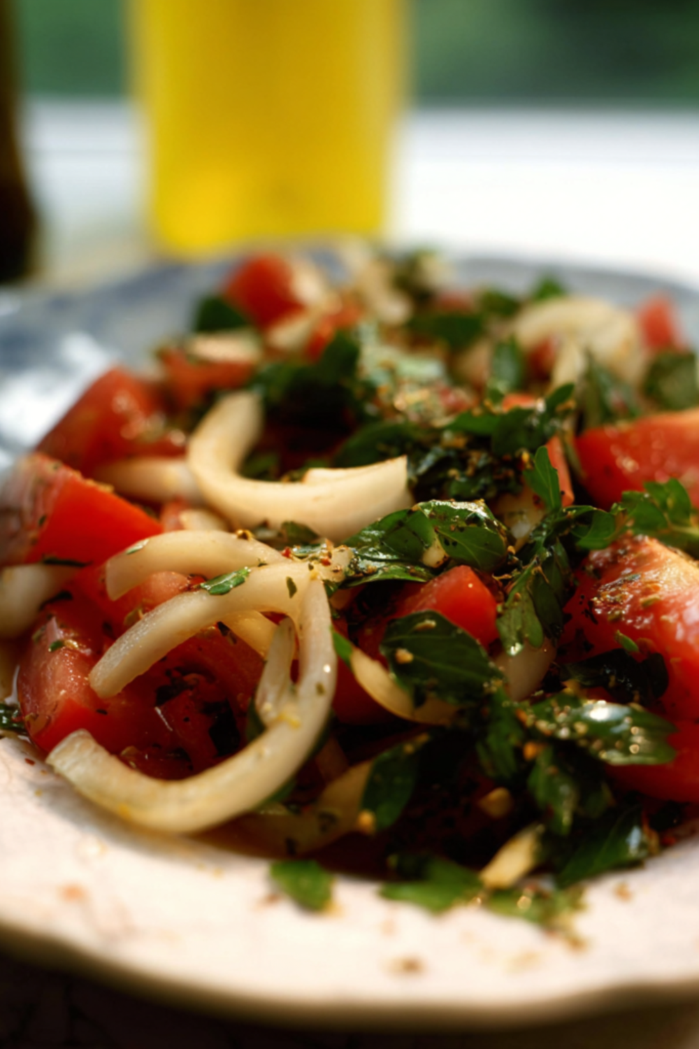 Zaatar Salad Recipe - Lulu's Copycats