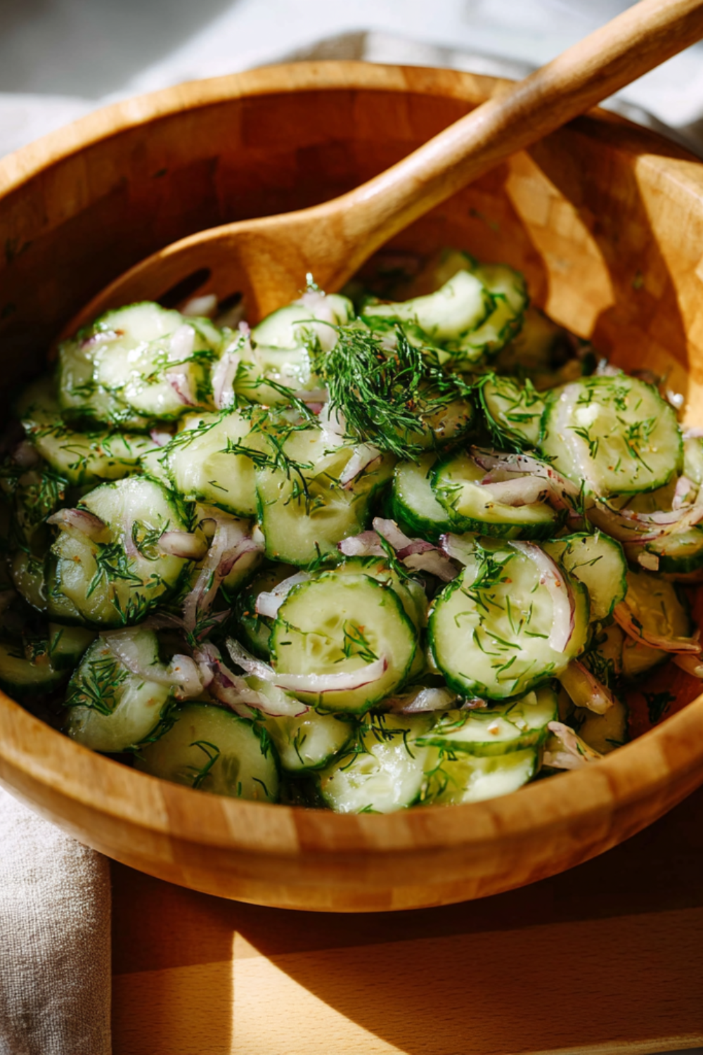 Cucumber Salad Recipe - Lulu's Copycats