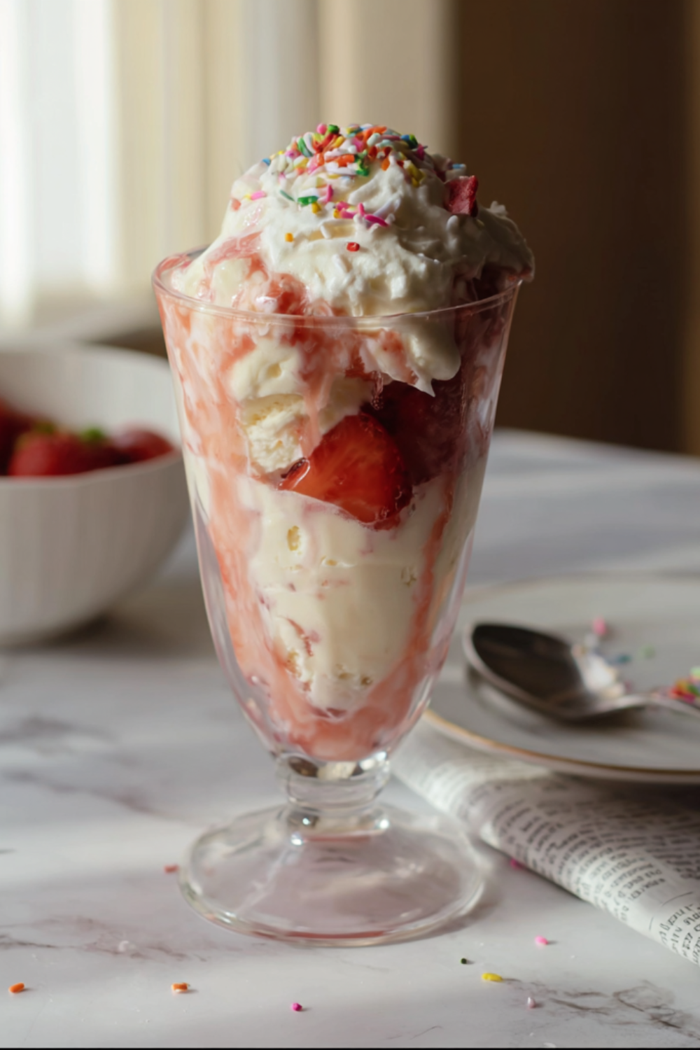 Strawberry Sundae Recipe - Lulu's Copycats