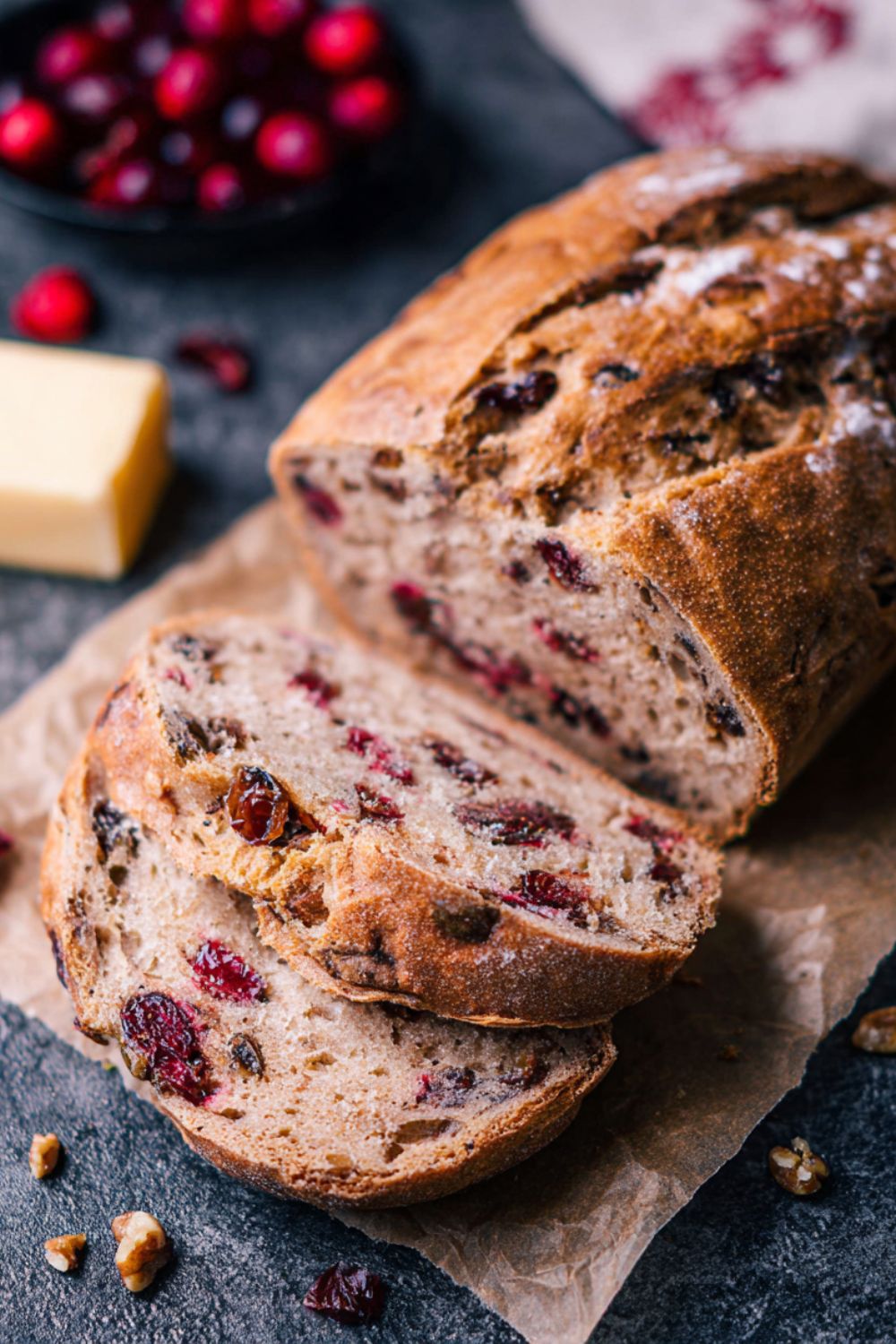 Costco Cranberry Walnut Bread Recipe - Lulu's Copycats