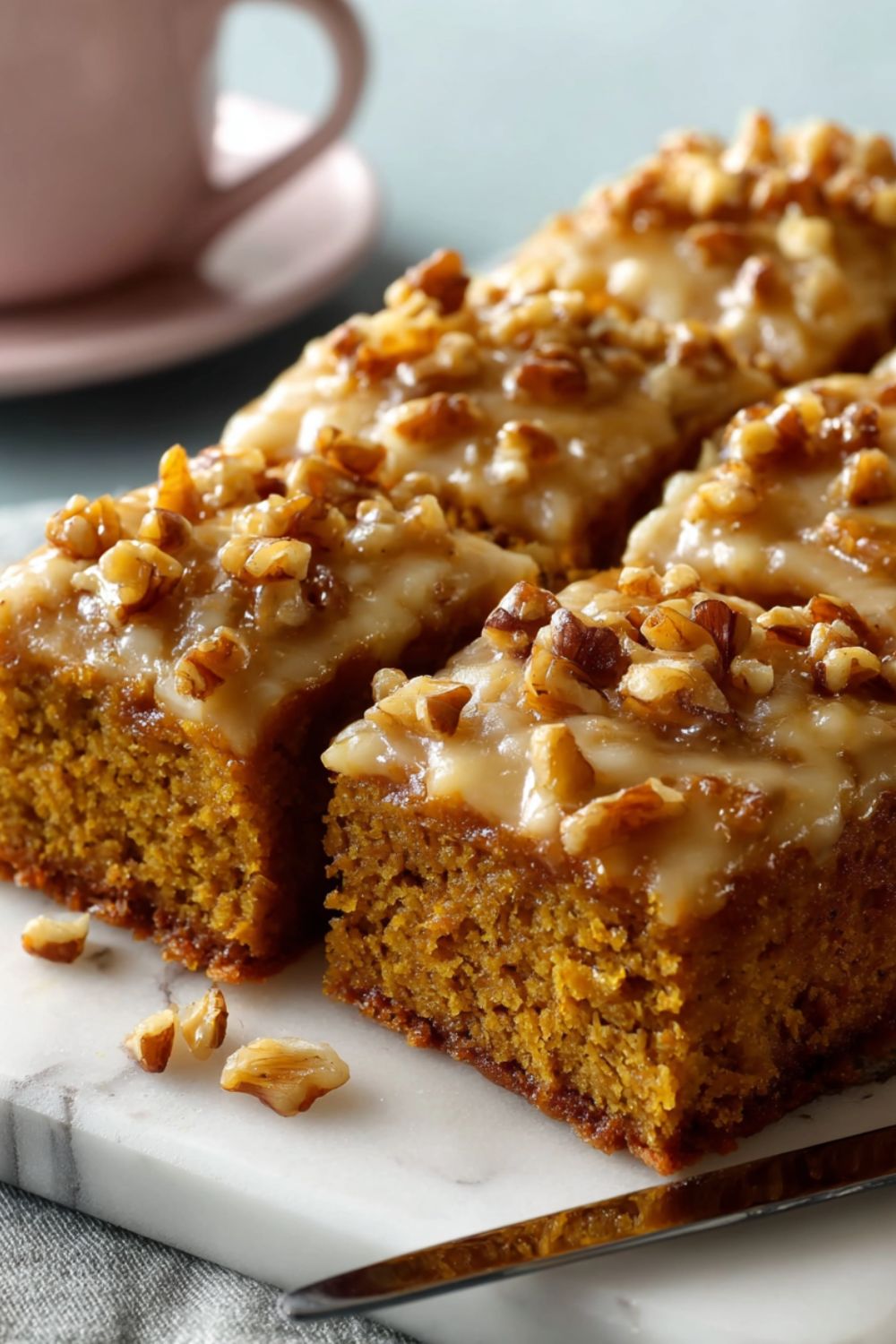Apple Cinnamon Pumpkin Bars Recipe - Lulu's Copycats