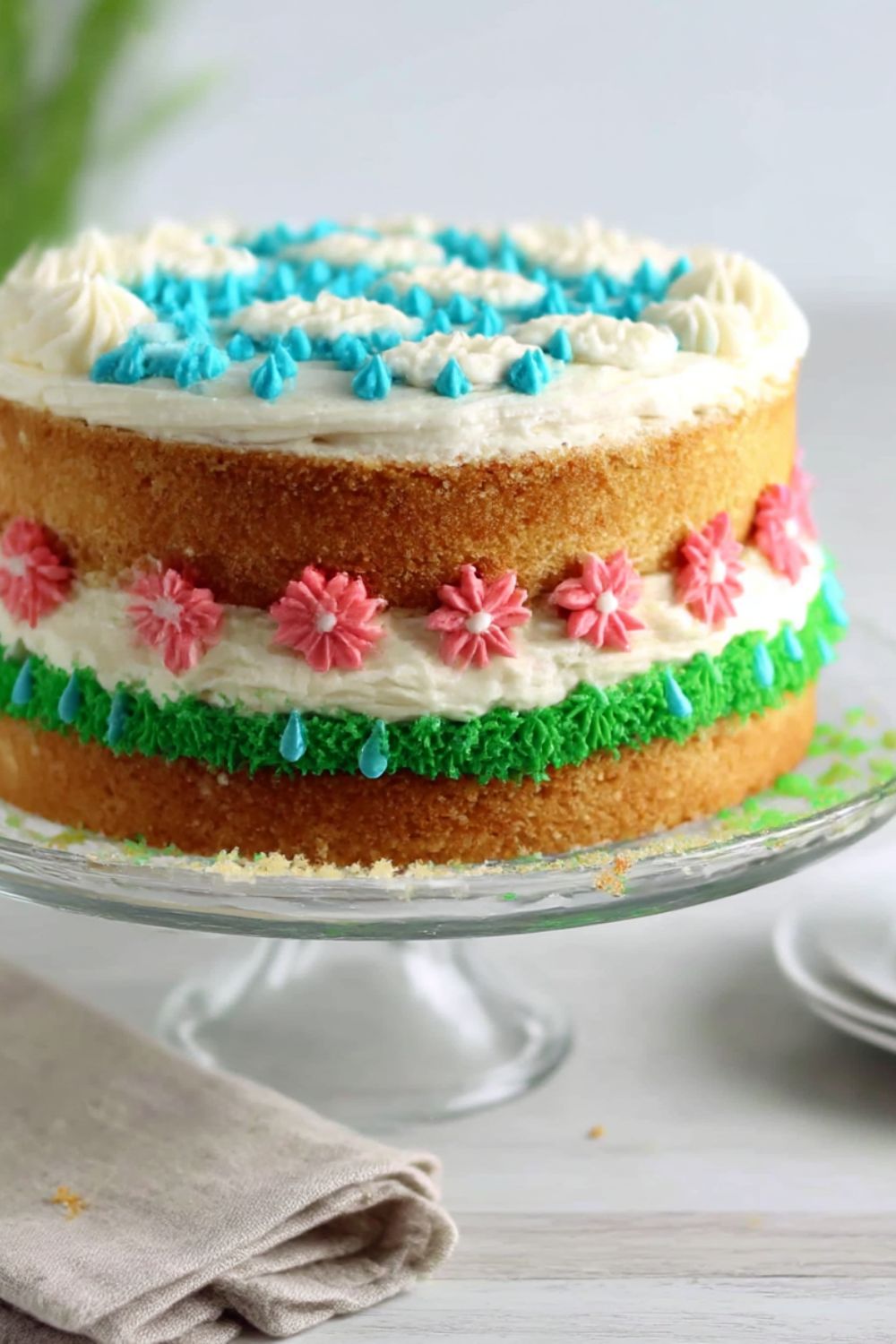 April Showers Chiffon Cake Recipe - Lulu's Copycats