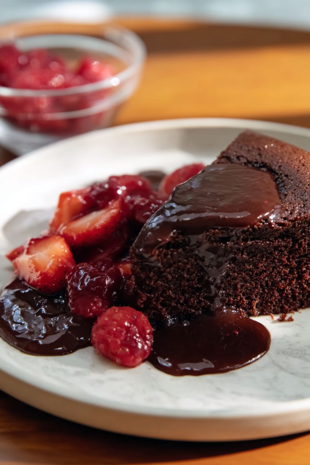 Chocolate Cassis Cake Recipe - Lulu's Copycats