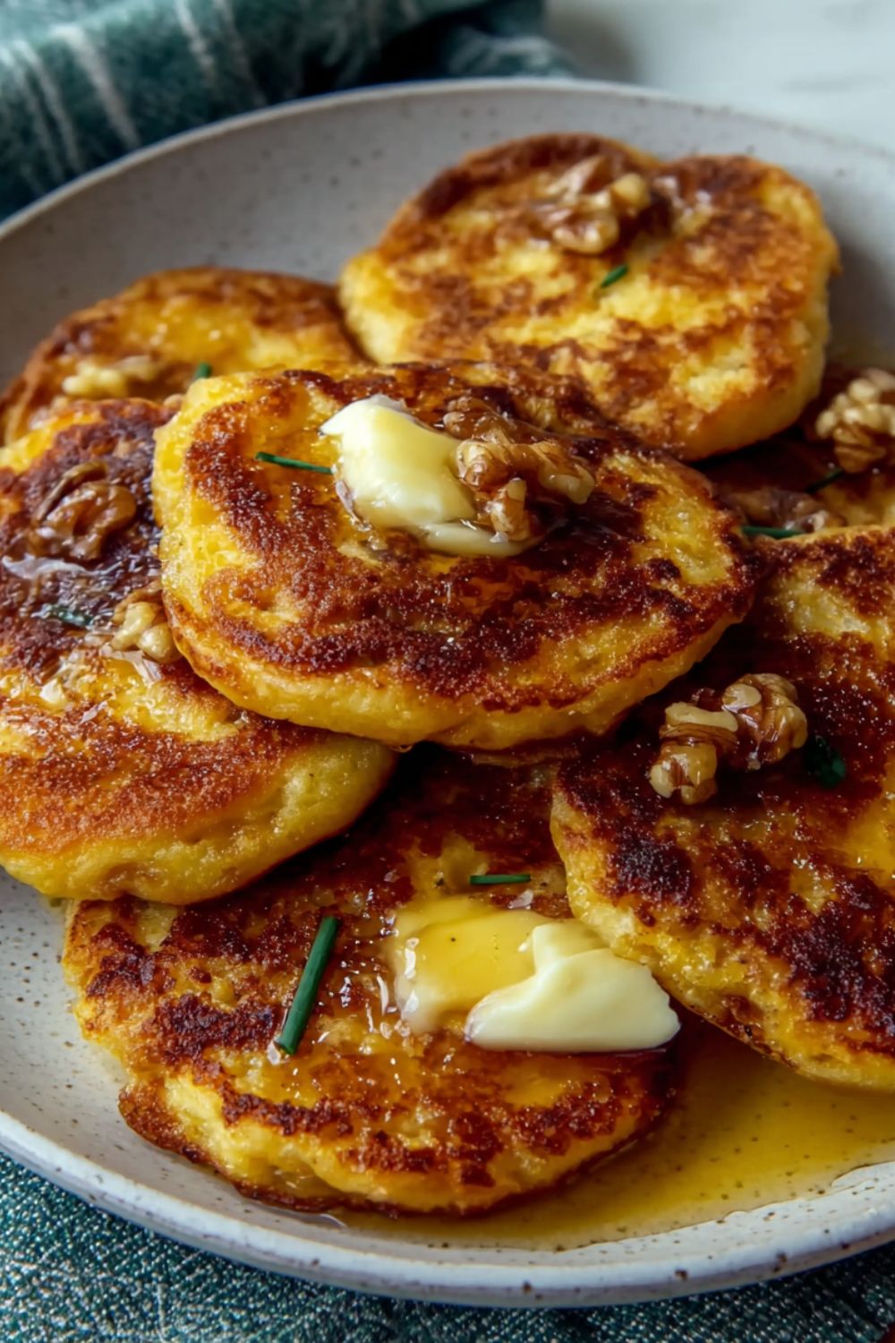 Corn Cakes with Walnuts and Sage Recipe - Lulu's Copycats