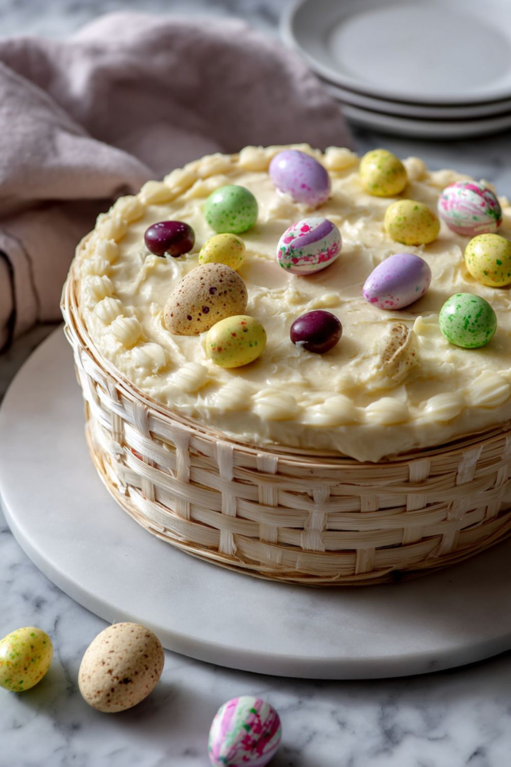 Easter Basket Cake Recipe - Lulu's Copycats