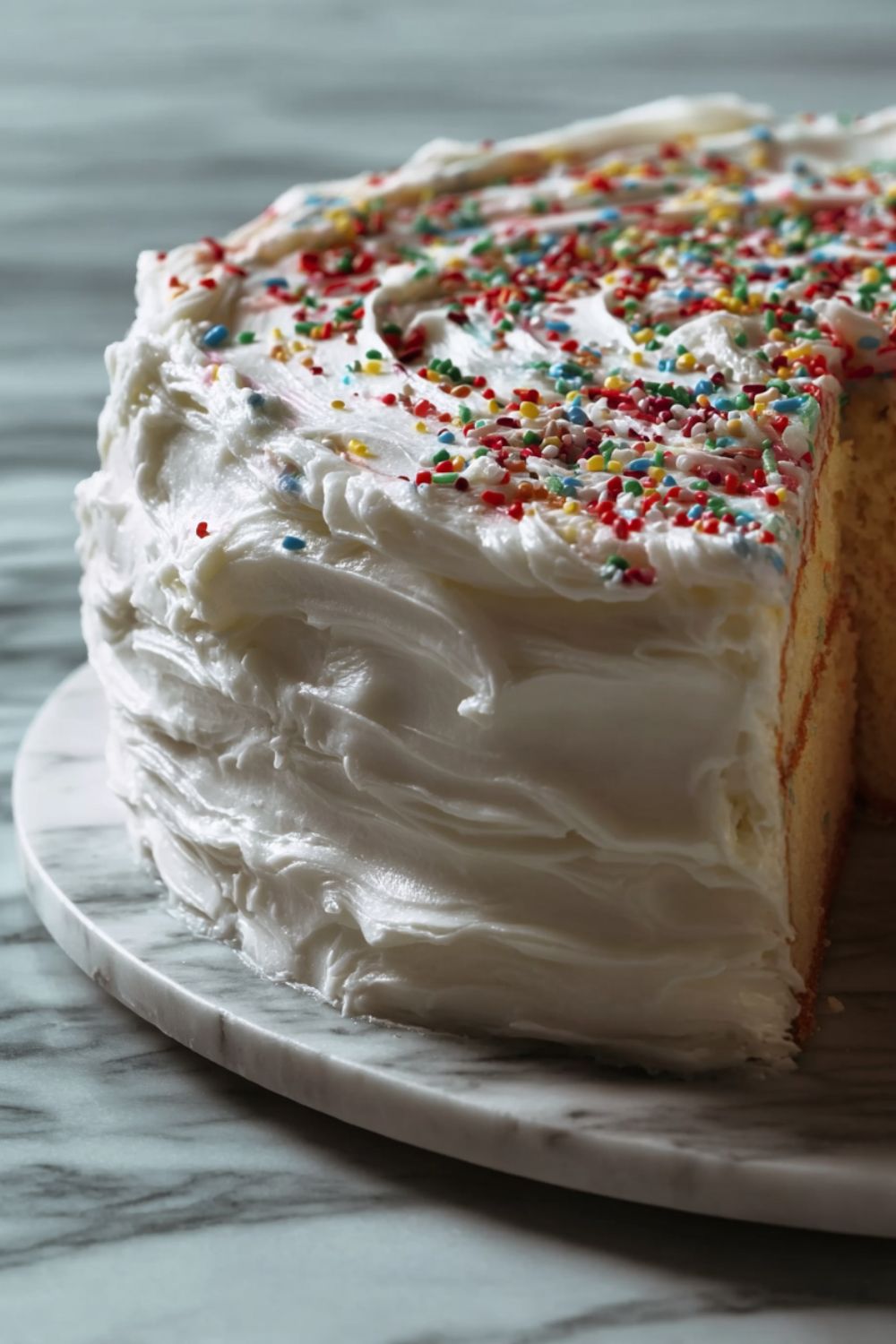 Rainbow Vertical Cake Recipe - Lulu's Copycats