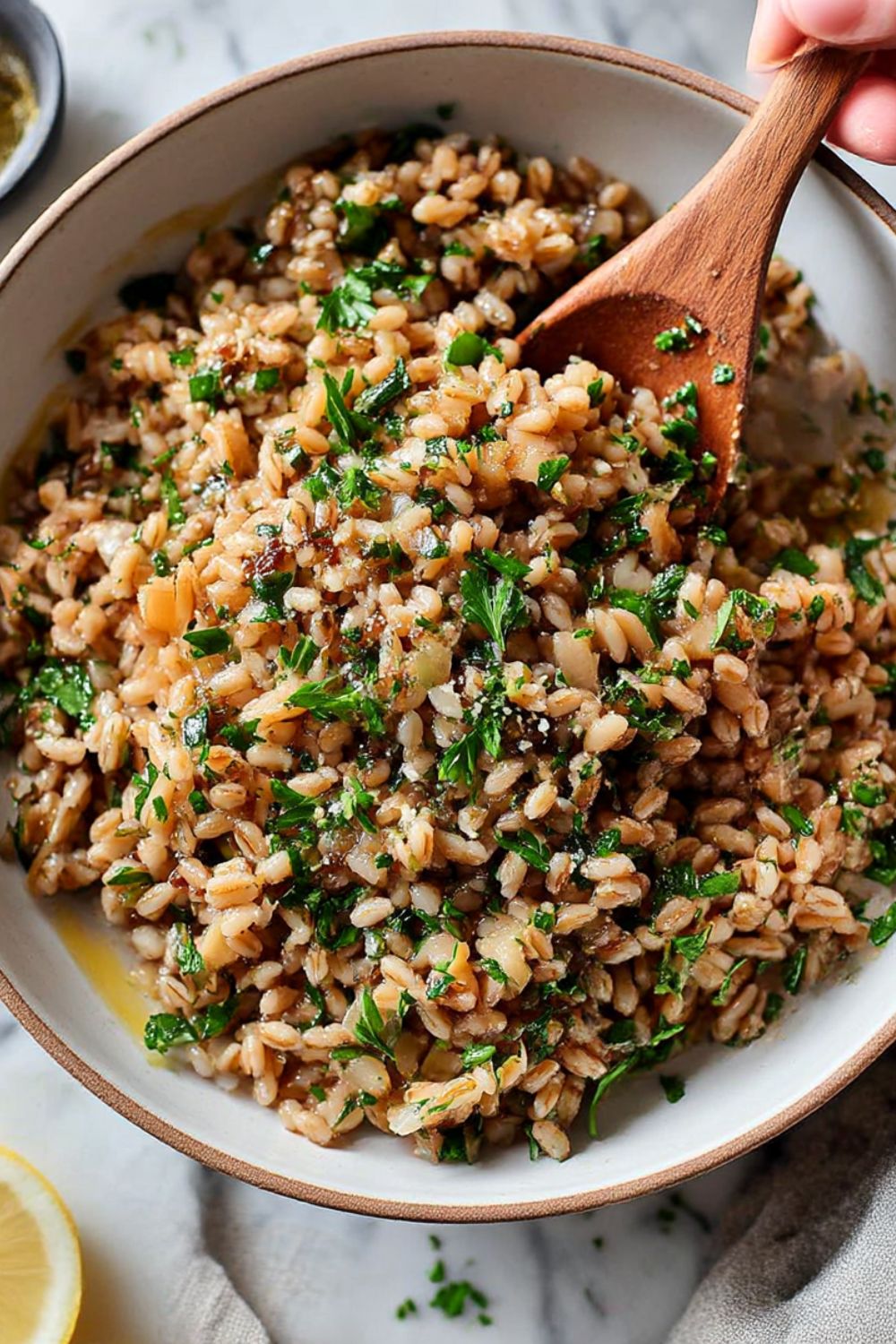 Trader Joe's Farro Recipe - Lulu's Copycats