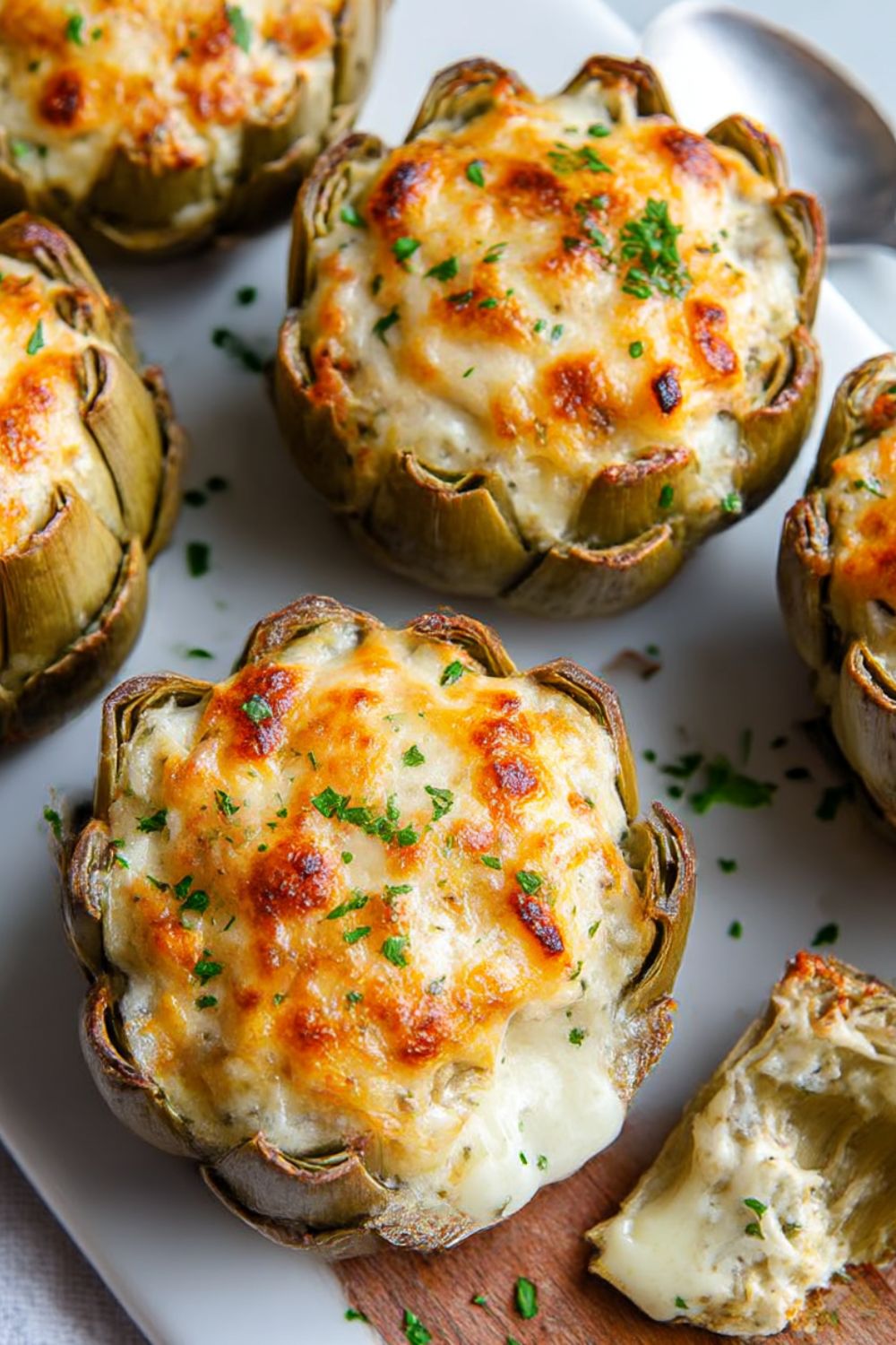 Trader Joe's Style Stuffed Artichoke Bottoms Recipe - Lulu's Copycats