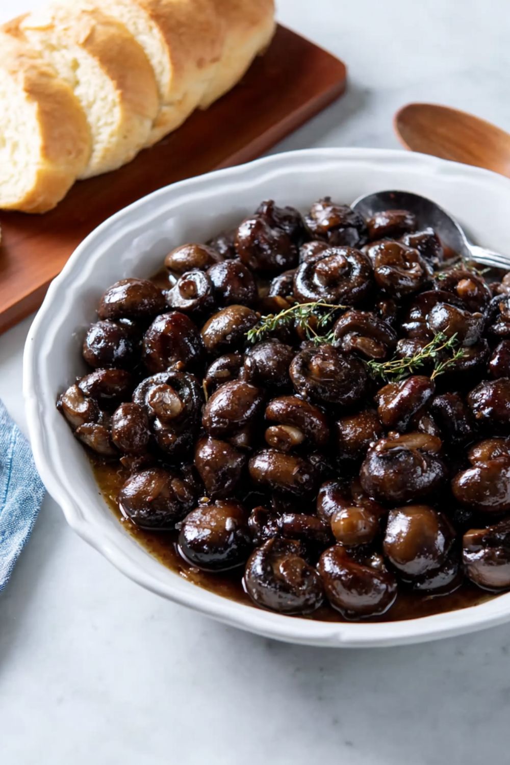 Burgundy Mushrooms Recipe - Lulu's Copycats