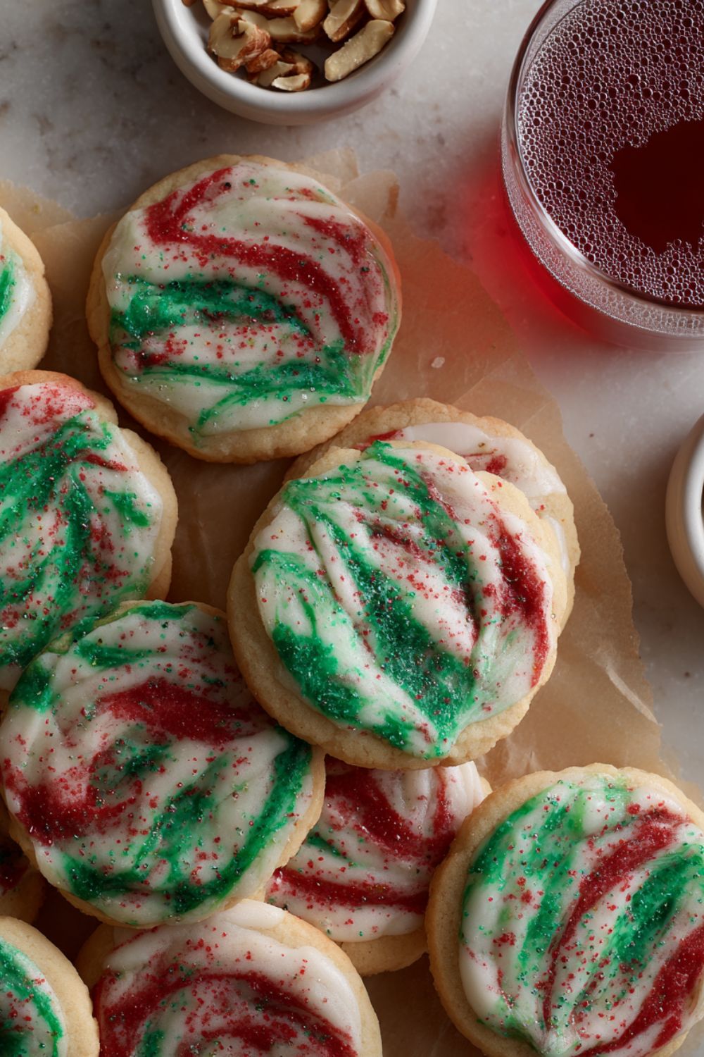Holiday Swirled Sugar Cookies Recipe - Lulu's Copycats
