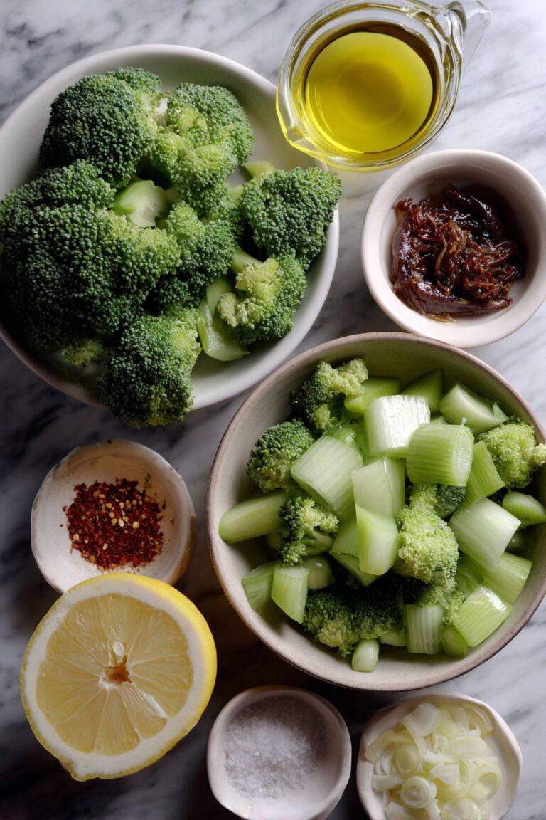 Lemony Broccoli With Anchovies Recipe - Lulu's Copycats