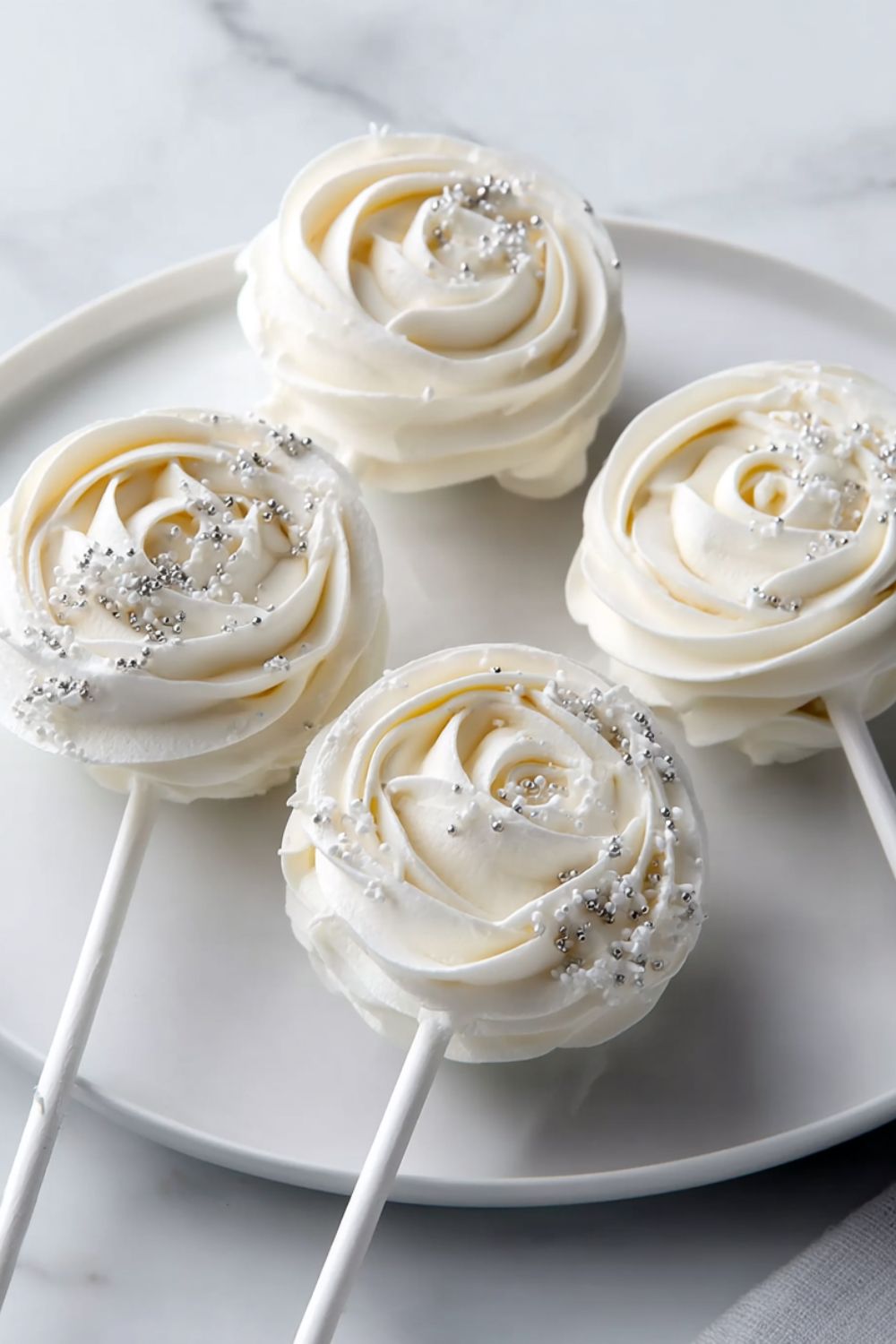 Meringue Lollipops Recipe - Lulu's Copycats