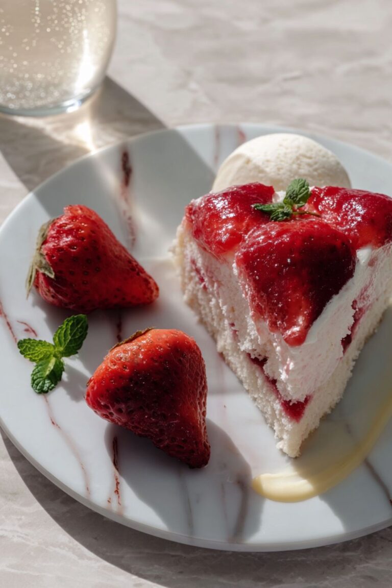 Strawberry Sparkle Cake Recipe - Lulu's Copycats