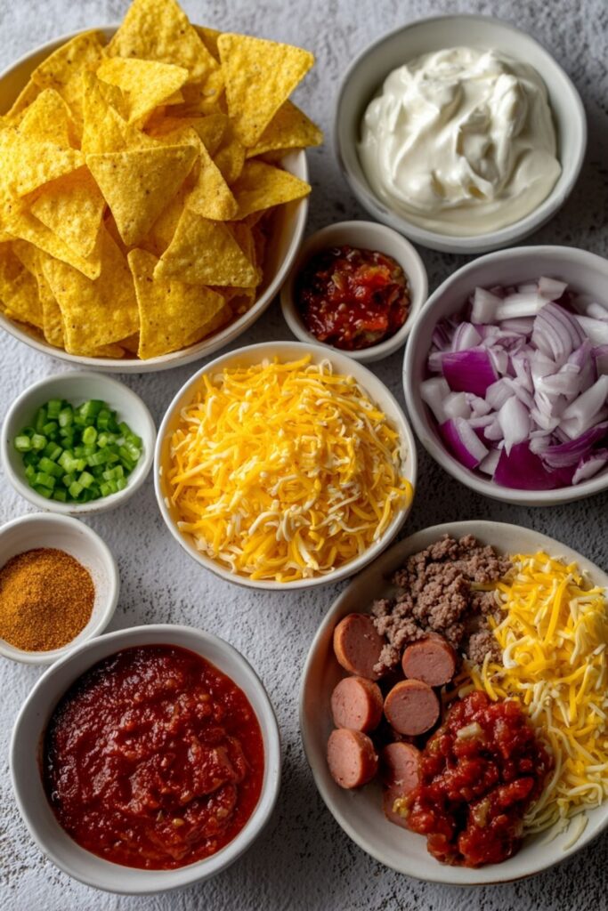 Chili Dog Nachos Recipe - Lulu's Copycats