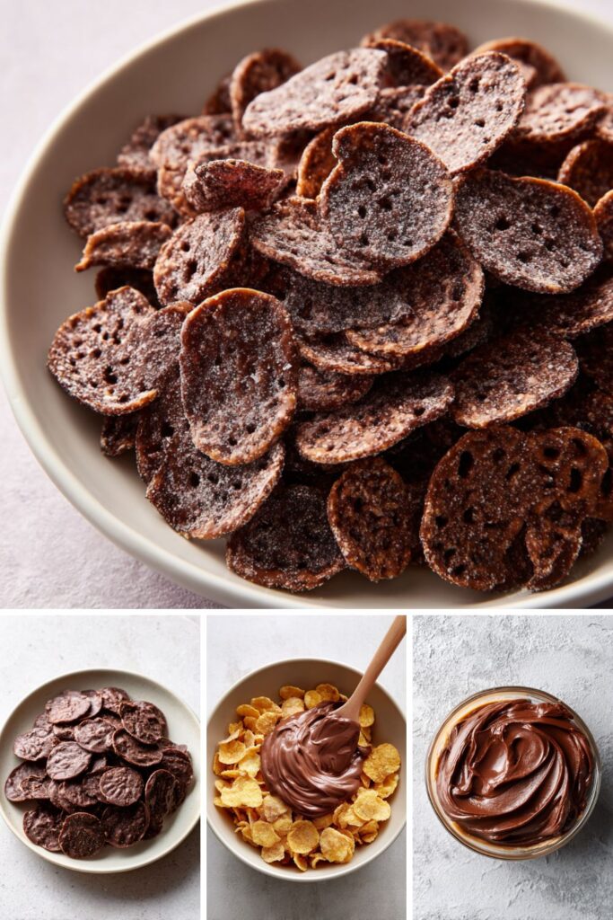 Chocolate, Peanut Butter and Corn Chip Chow Recipe - Lulu's Copycats
