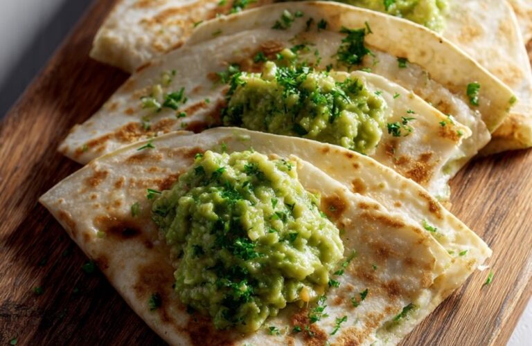Chorizo and Shrimp Quesadillas with Smoky Guacamole Recipe - Lulu's ...