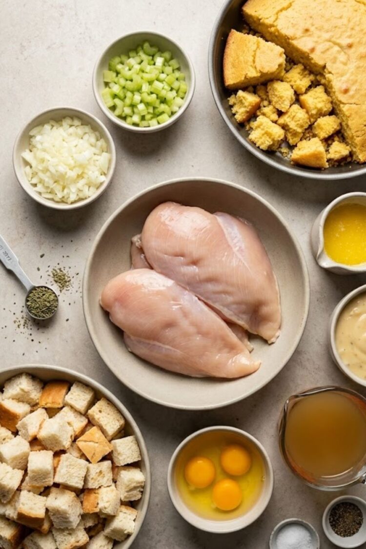 Cracker Barrel Chicken And Dressing Recipe - Lulu's Copycats